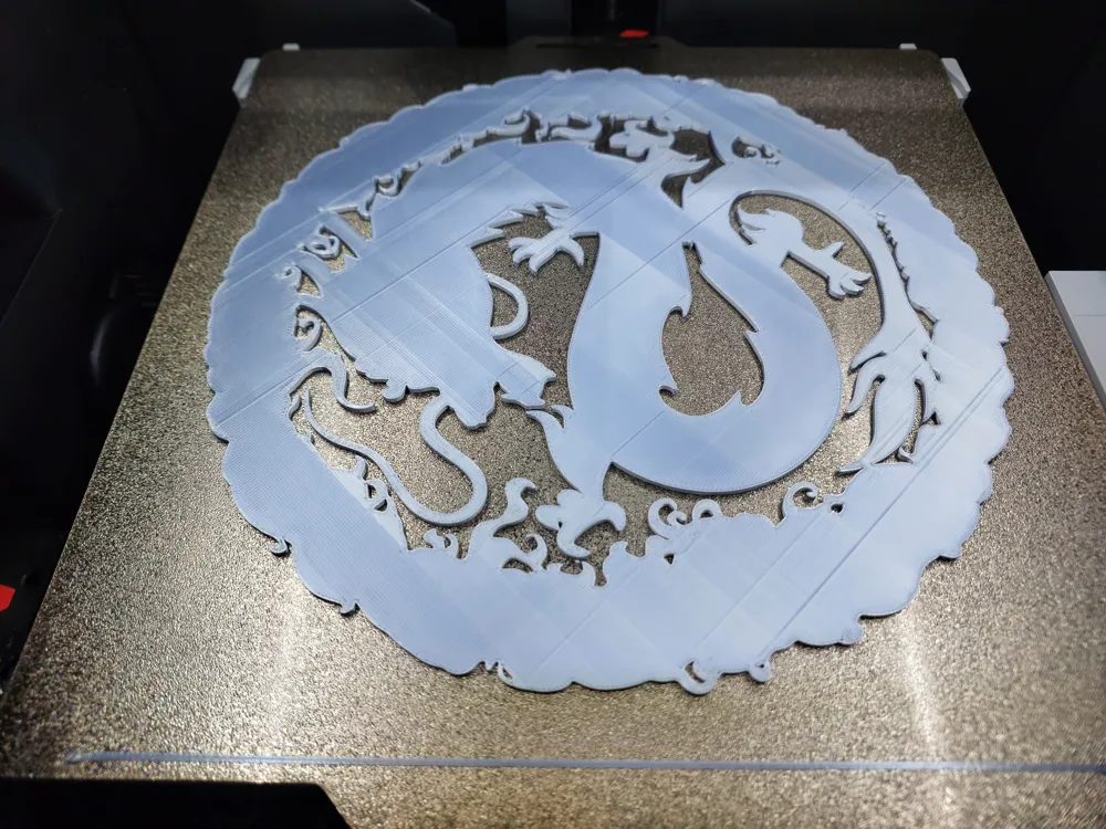 5 Layer Dragon Wall Art by ClodStomperProductionsMakerWorld: Download ...