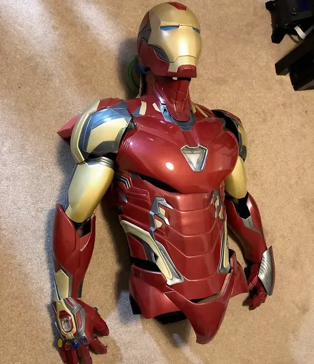 Marvel Iron Man Full Body Armor 14-Piece Set Cosplay Costume by eyes ...