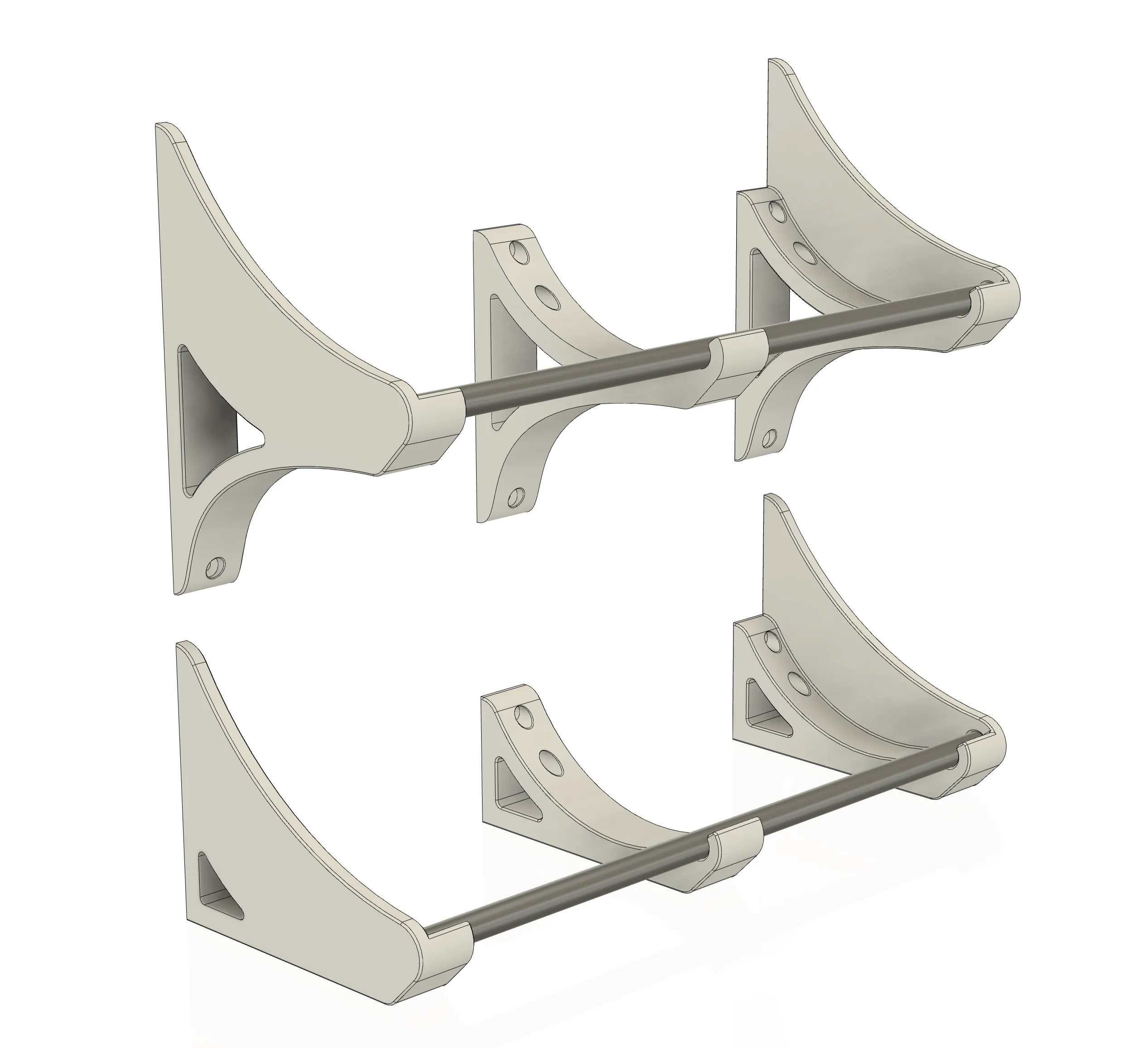 Wall mounted filament spool holder by eyestudio MakerWorld: Download ...