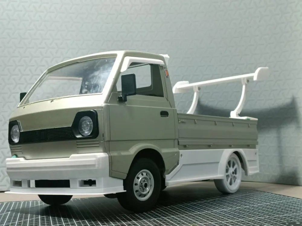 RC WPL D12 Rear Wing by QmQ - MakerWorld