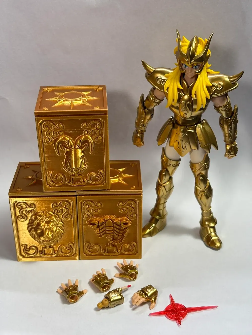 Aries Saint Seiya Gold Cloth Storage Box (Compatible with Snubbull ...