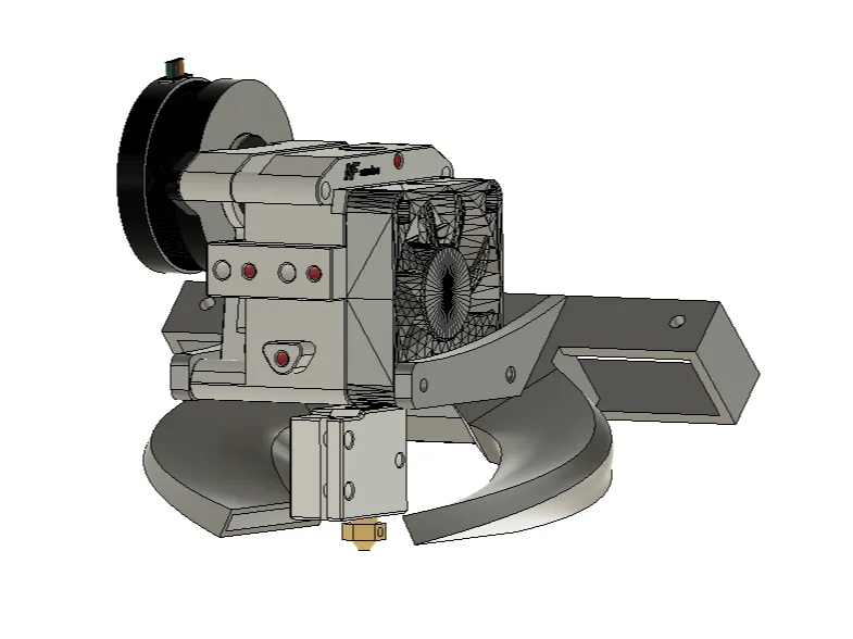 NF-SUNRISE extruder VULCANO FAN DUCT 5015 turbine - Free 3D Print Model ...