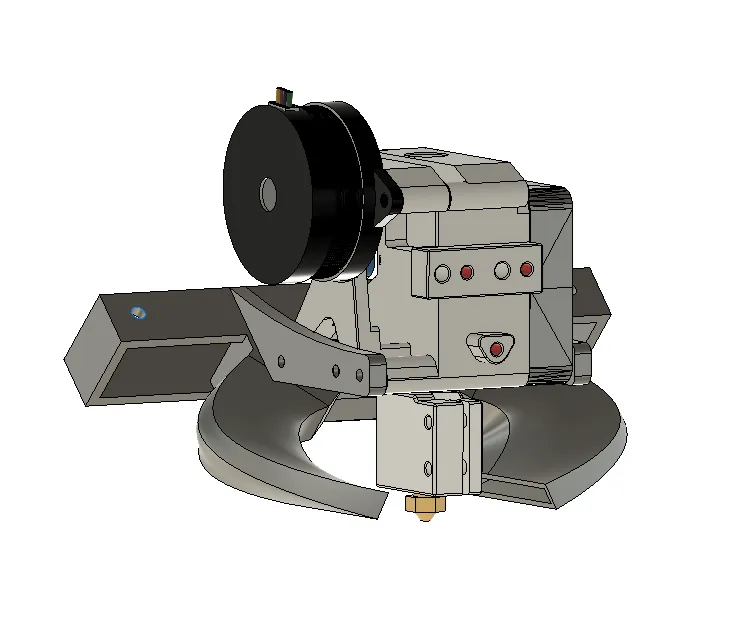 NF-SUNRISE extruder VULCANO FAN DUCT 5015 turbine - Free 3D Print Model ...