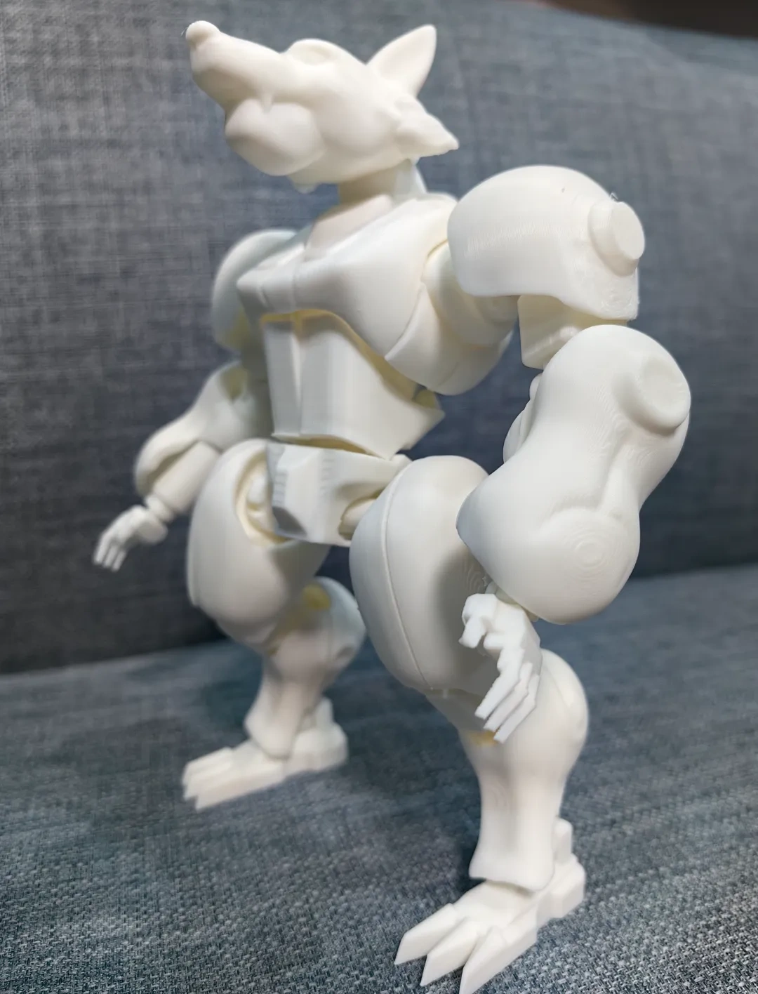 Mechanical Wolfman by cibasa0808 MakerWorld: Download Free 3D Models