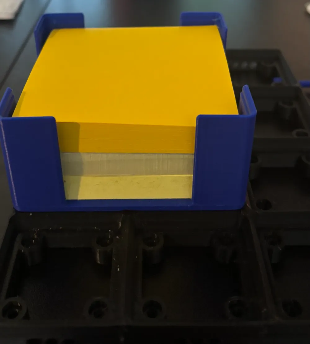 Gridfinity 4x4 Post-it Note Holder 3D Model by J’s Printers - MakerWorld