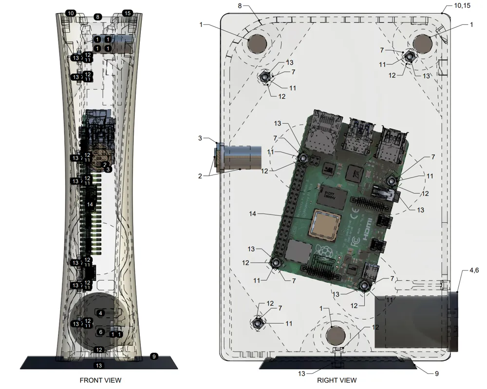 PlayingStation 5 - Raspberry Pi Case by Ubermeisters MakerWorld ...