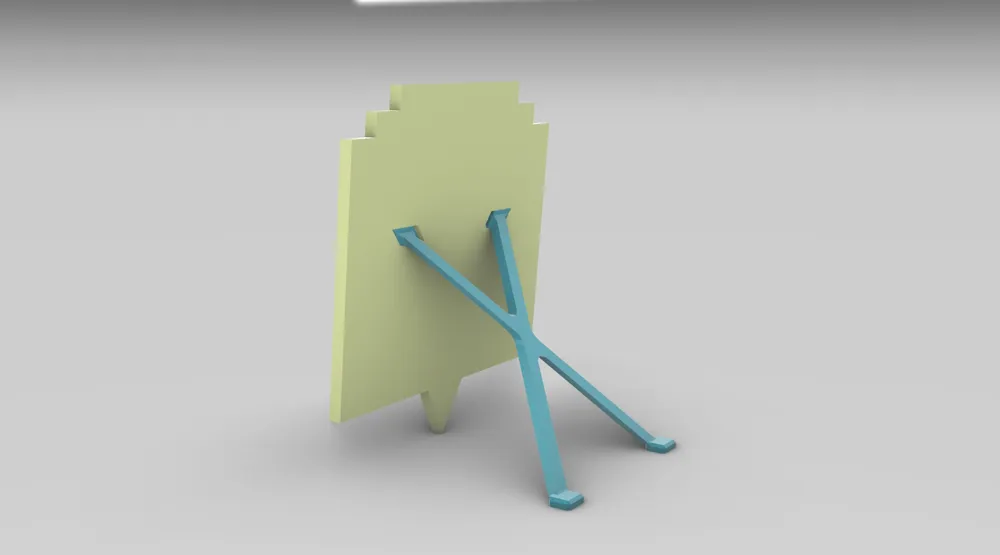 Sign and Stand - Free 3D Print Model - MakerWorld