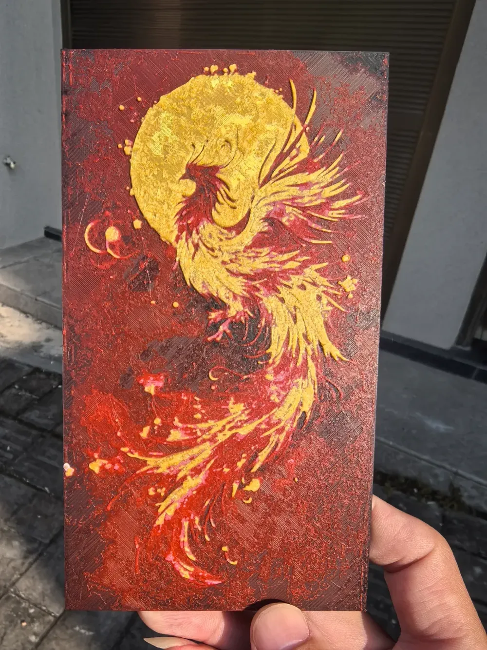 Phoenix Nirvana Bookmark by user_839371684 - MakerWorld
