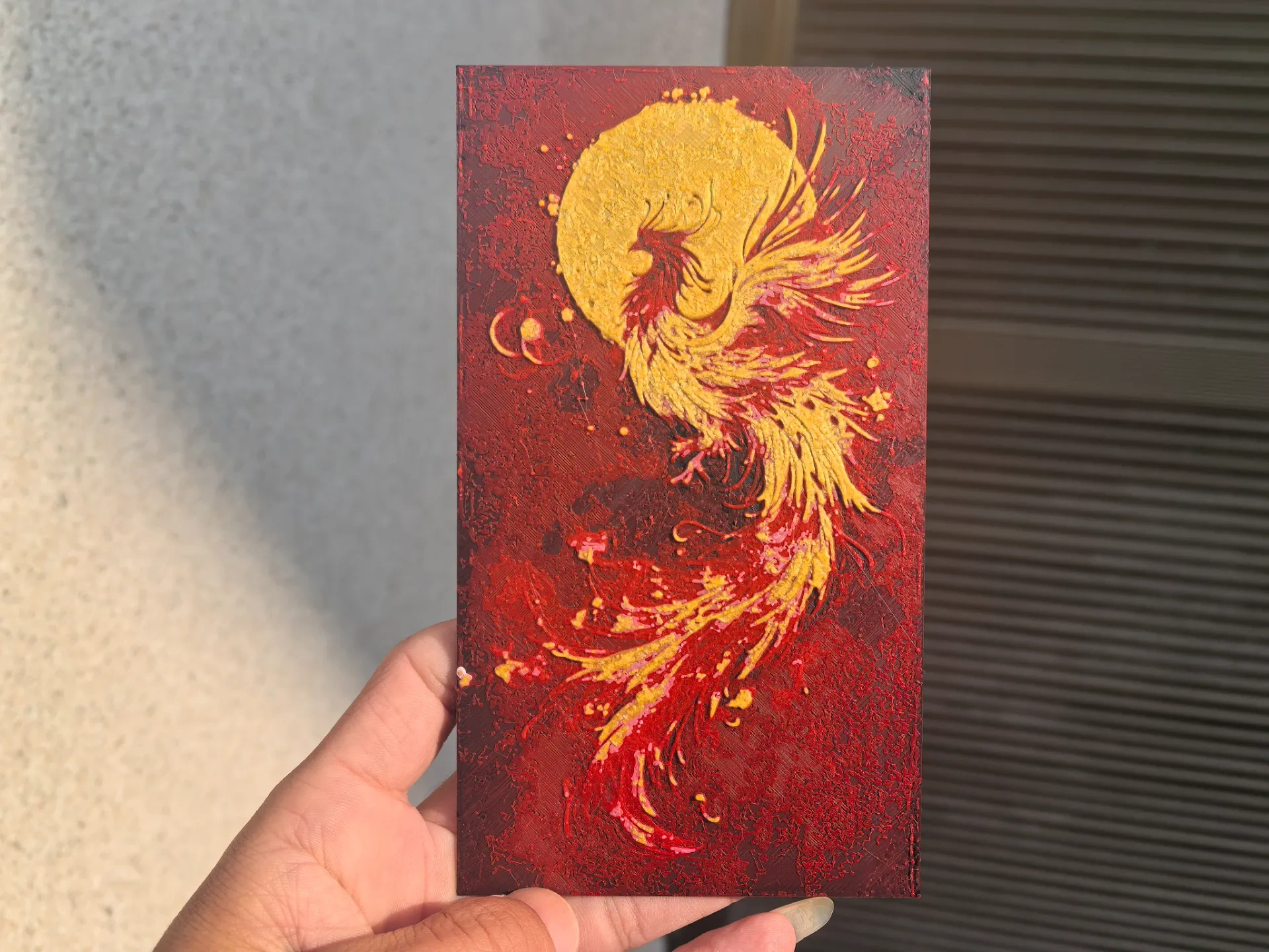 Phoenix Nirvana Bookmark by user_839371684 - MakerWorld