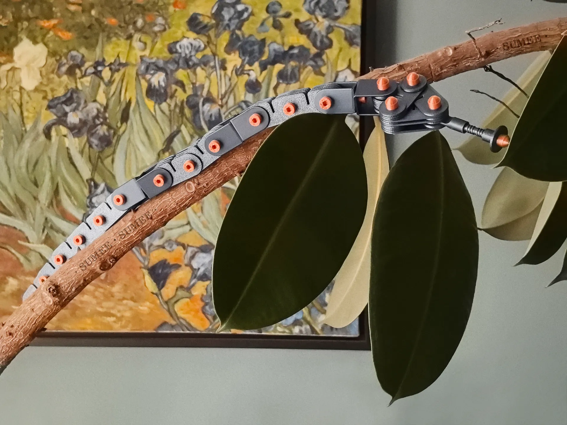 Twelve Zodiac Animals·Brick Green Snake (Building Block Snake) by Sumee1798 - MakerWorld