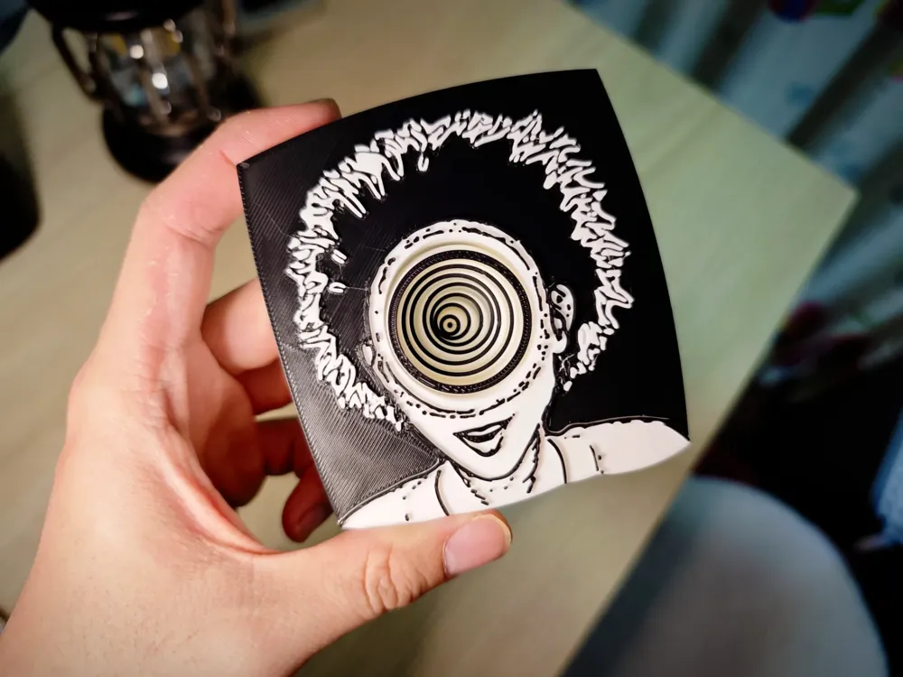 Junji Ito's Uzumaki Radish Tower by AtamiSquare MakerWorld: Download ...