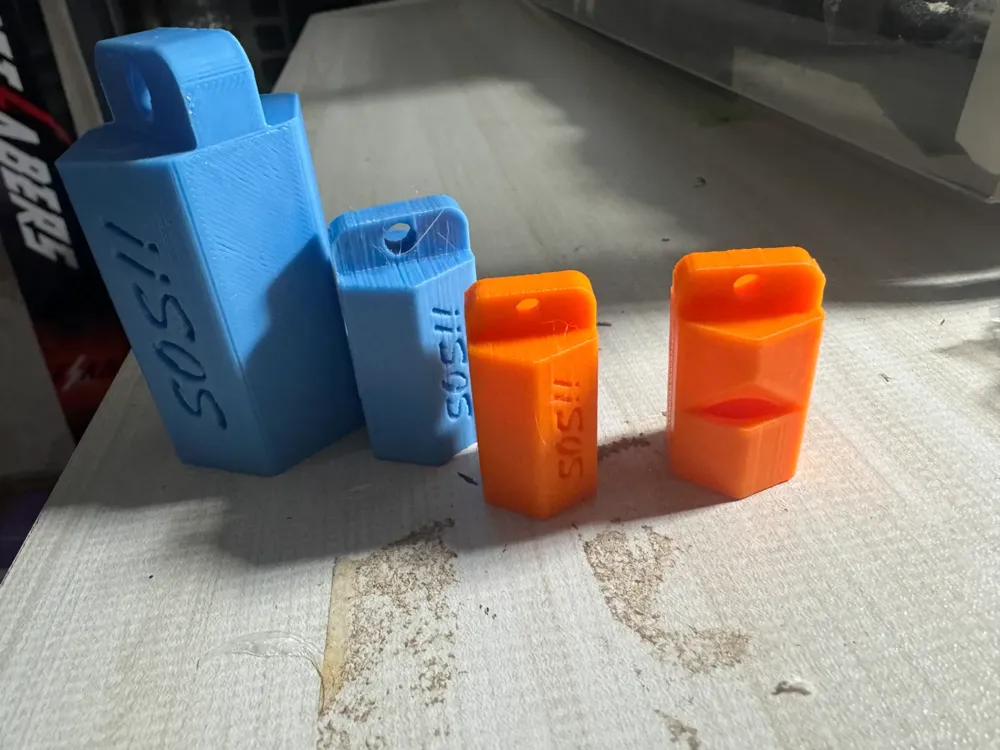 Super loud whistle! SOS for emergencies! Only 4 grams of filament by ...