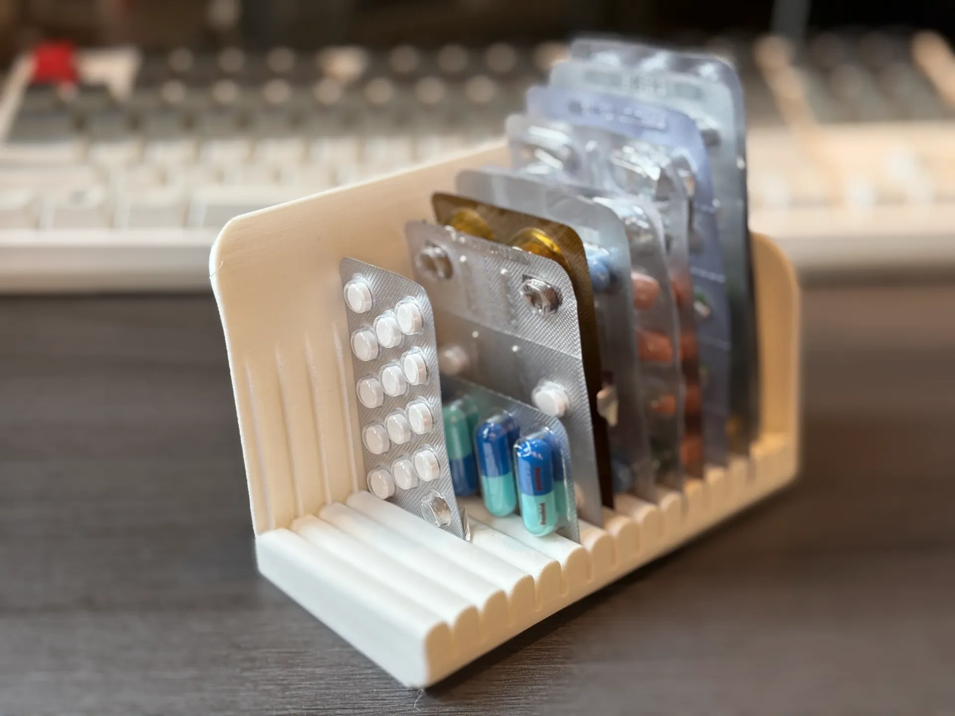 Medicine Blister Pack Storage Box (15 plates) by hyc.minions - MakerWorld