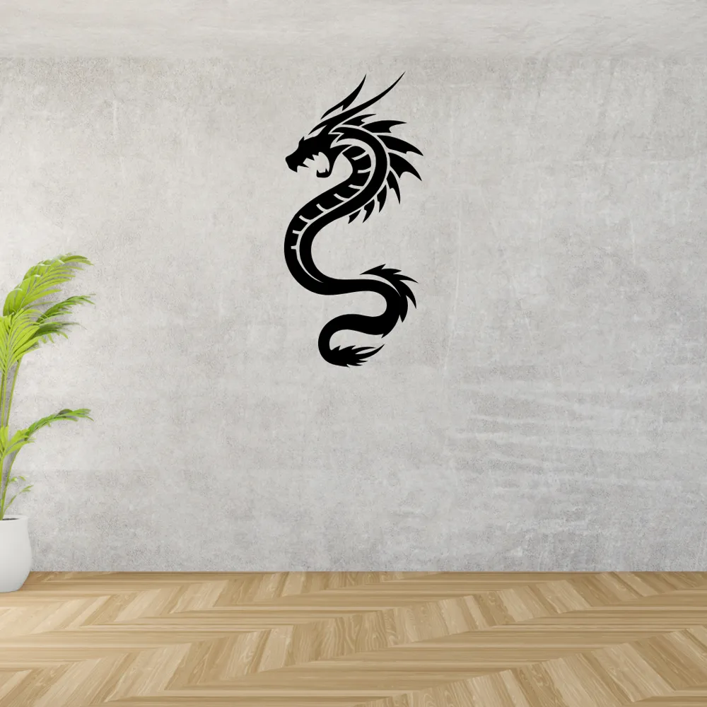 Eternal Flame Dragon Wall Art by cadkings - MakerWorld