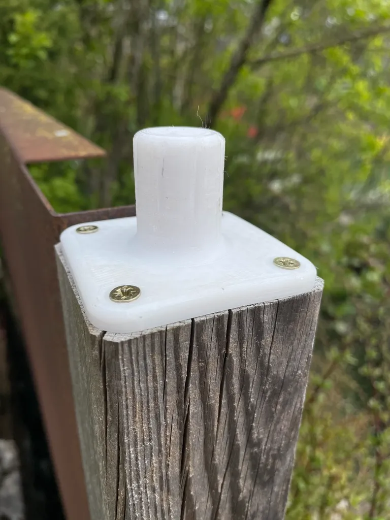 Bird Buddy Pole Mount by chris_555 - MakerWorld