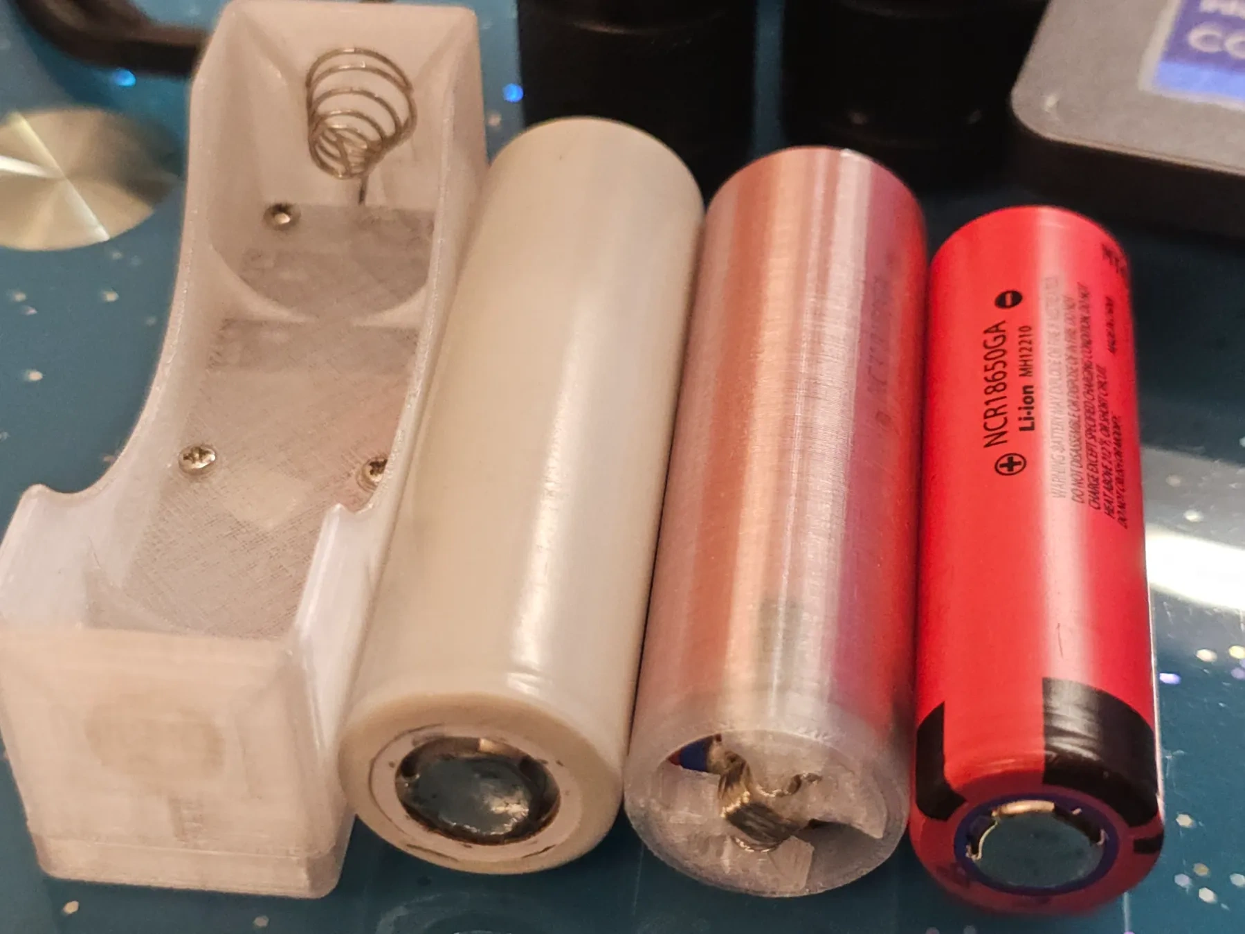 18650 to 21700 adapter (no special hardware needed, easy to source) by ...