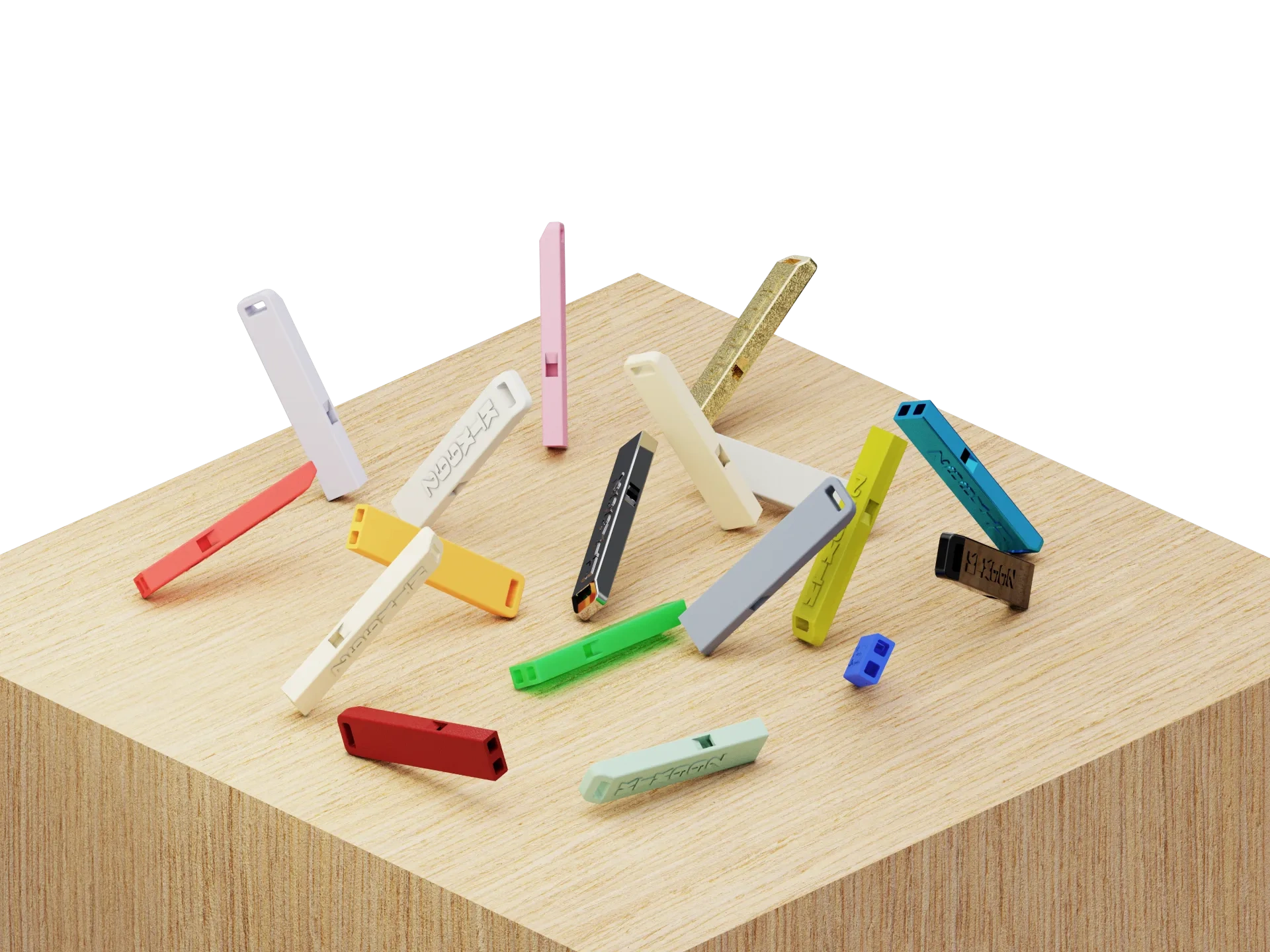 Mini Whistle for Jacket Zippers by KTX992 - MakerWorld