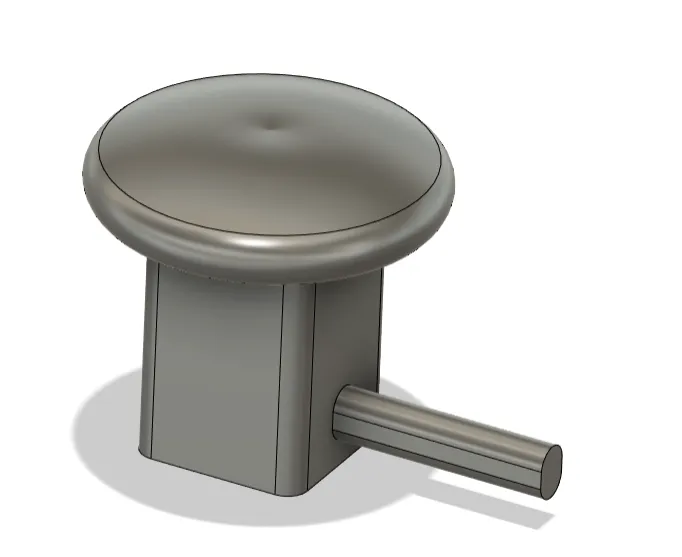 F150 Tail Gate Step Handle Cap - Free 3D Print Model - MakerWorld