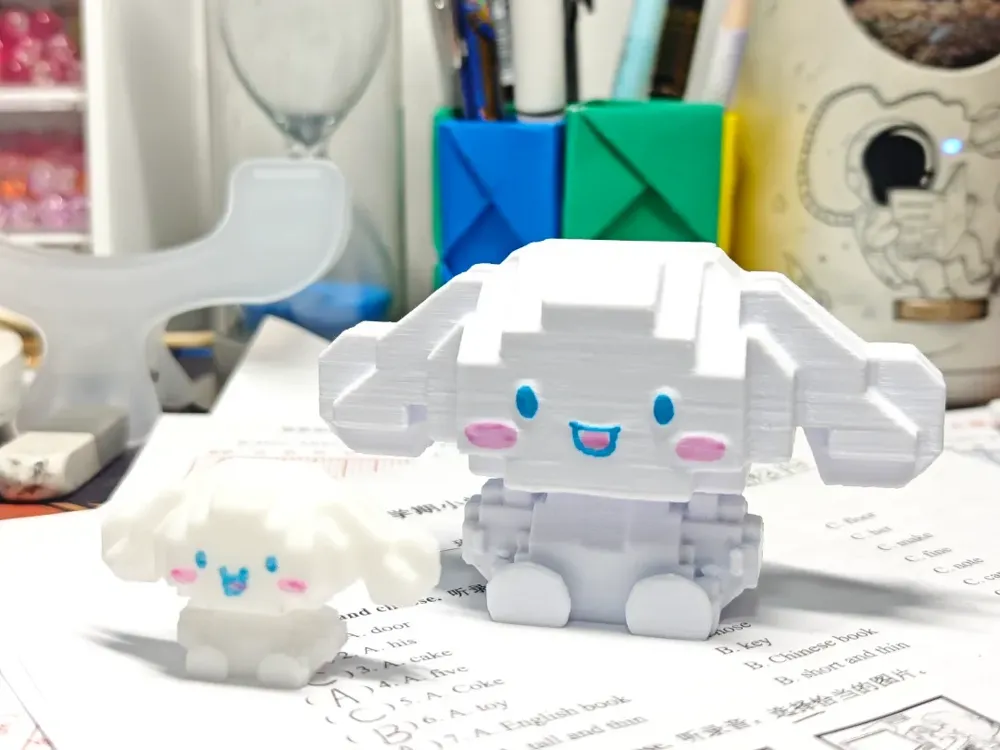 Pixel Brick Cinnamoroll by Showtime - MakerWorld