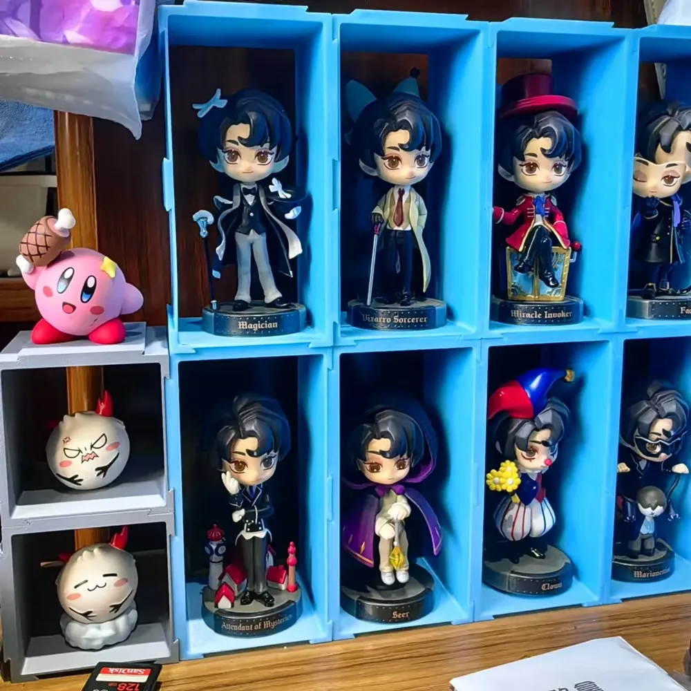 Modular Interlocking Mystery Box Storage Rack V1.0 by 苏牧之丶 - MakerWorld