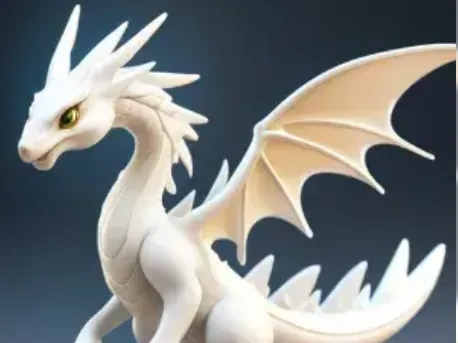 Little White Dragon by 楠柯设计 - MakerWorld