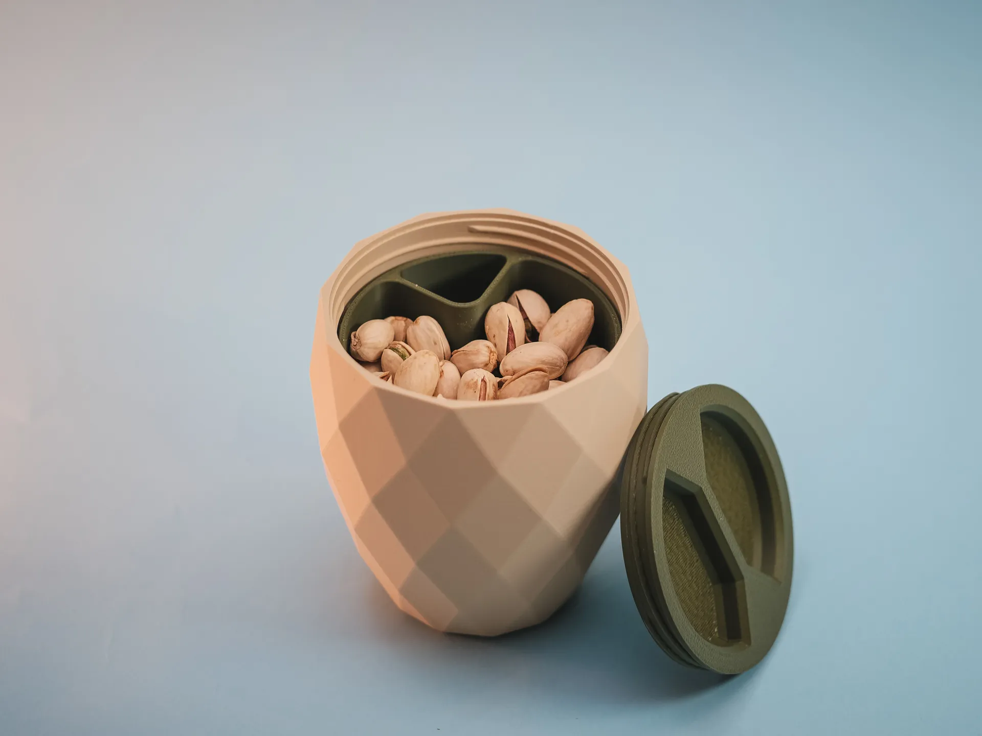 Stylish Nut Bowl - Free 3D Print Model - MakerWorld