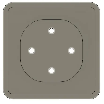 Shelly Blu Button Tough, Switch Frame by Harald Geisler - MakerWorld