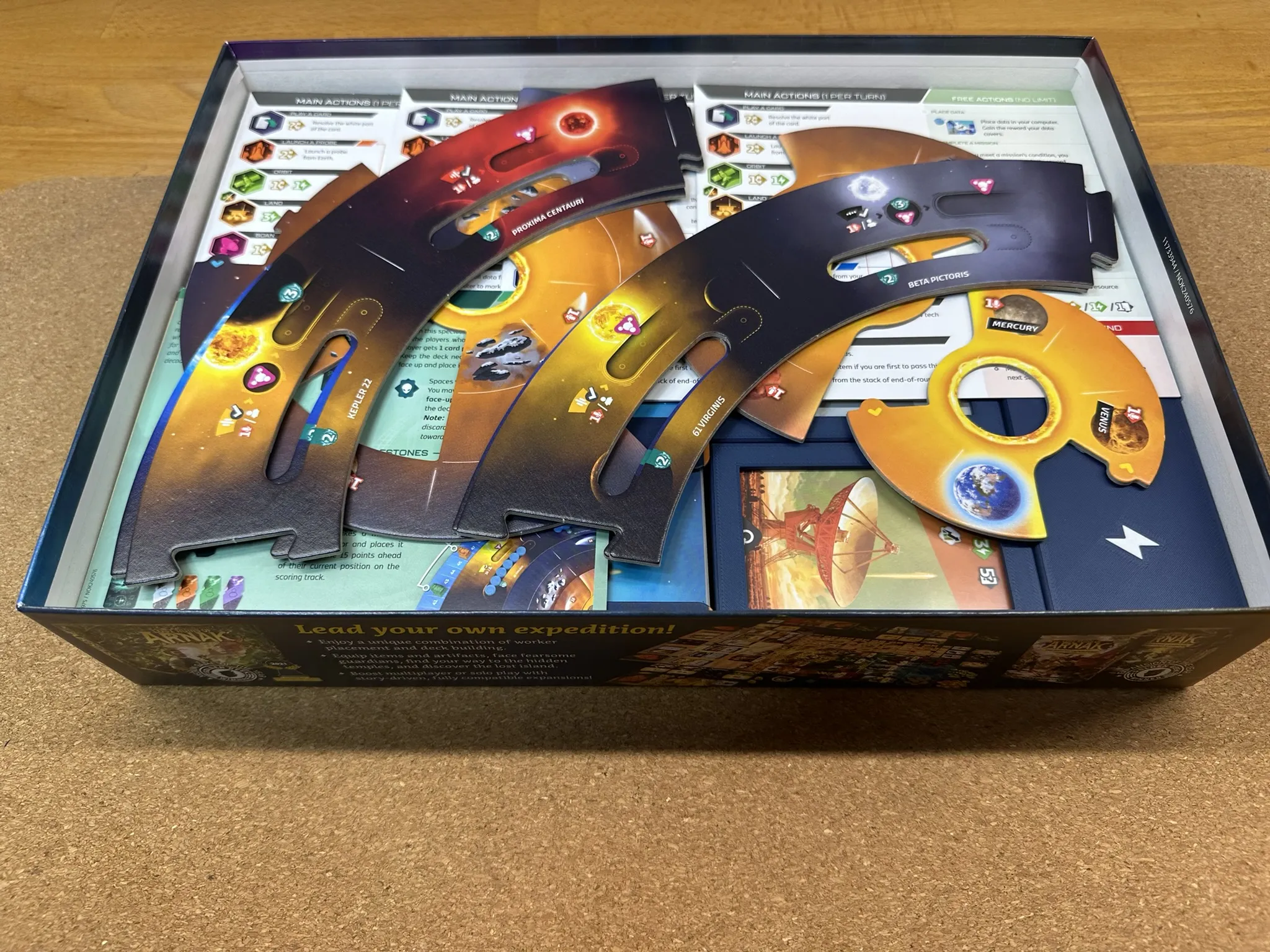 SETI Boardgame Insert Organizer by Ohm MakerWorld: Download Free 3D Models