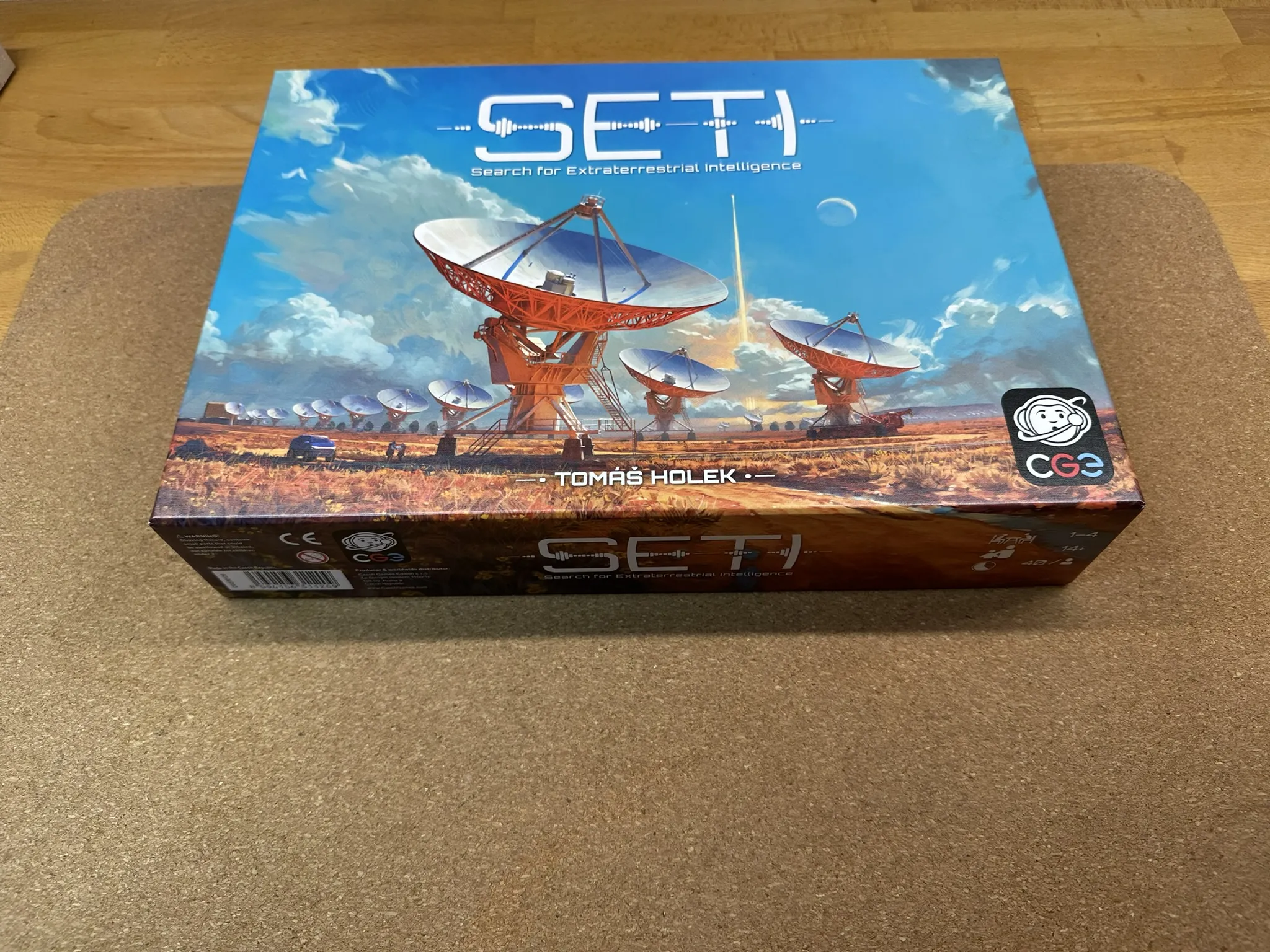 SETI Boardgame Insert Organizer by Ohm MakerWorld: Download Free 3D Models