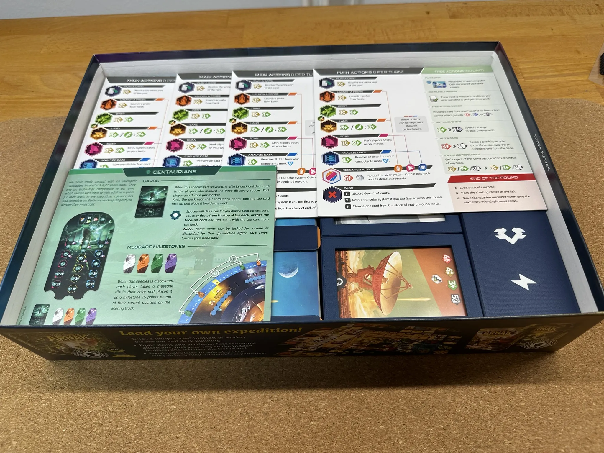 SETI Boardgame Insert Organizer by Ohm MakerWorld: Download Free 3D Models