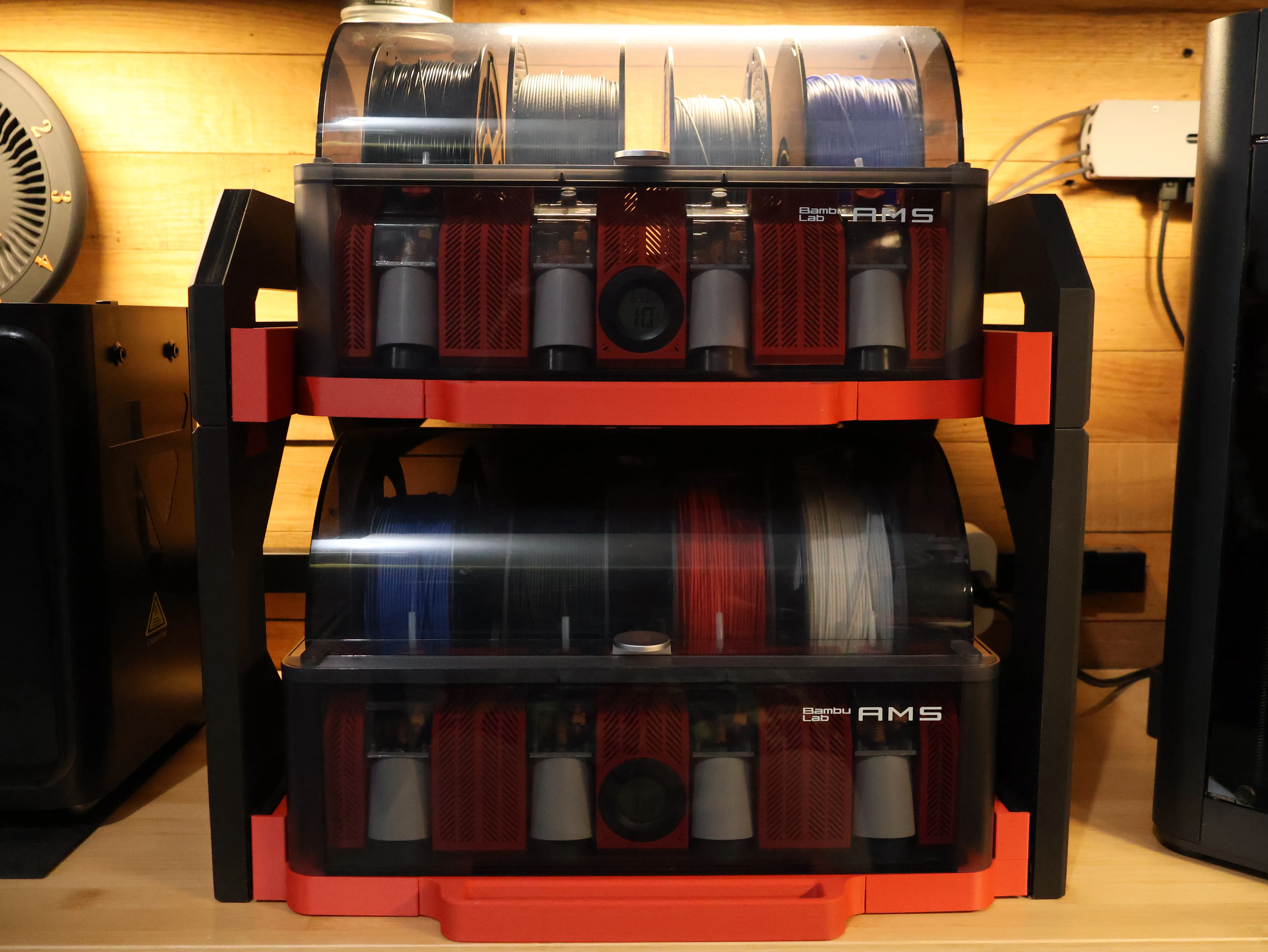 Dual AMS Sliding Rack - Bowtie Assembly by Will MakerWorld: Download ...