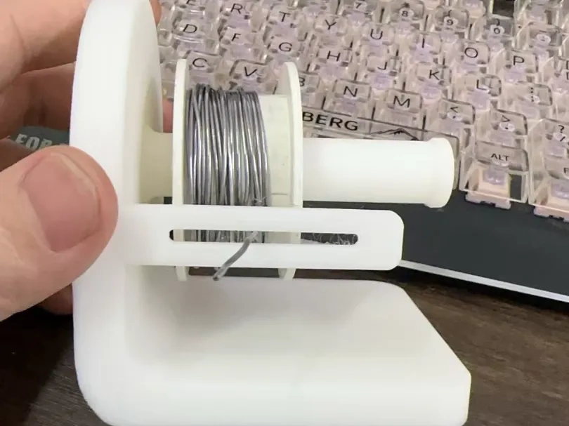 Solder Wire Holder 2 by 不锈钢加工 ktv模块 - MakerWorld