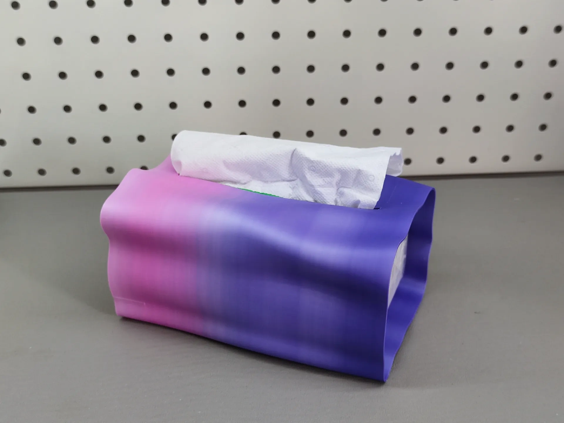Artistic Wave Tissue Box by 造物玩家Owen_S - MakerWorld