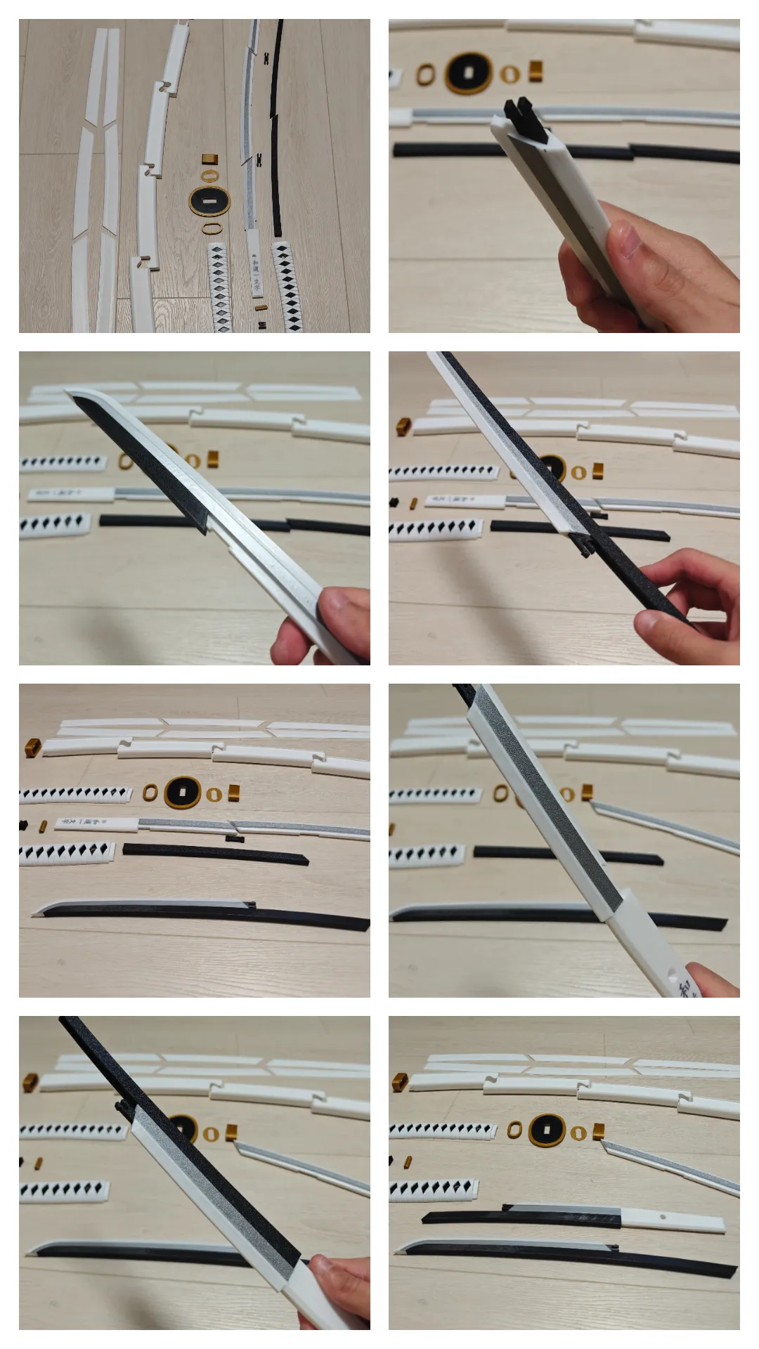 [FullBlade]Nichirin Sword Zenitsu Agatsuma by hwch19 MakerWorld ...