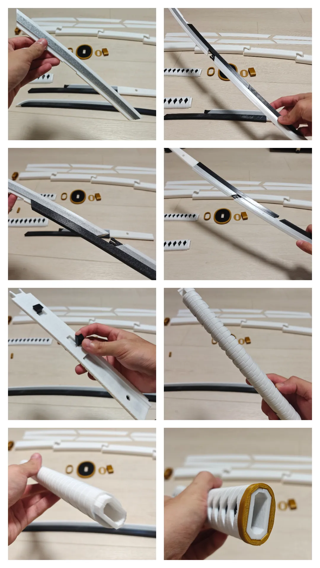 [FullBlade]Nichirin Sword Zenitsu Agatsuma by hwch19 MakerWorld ...