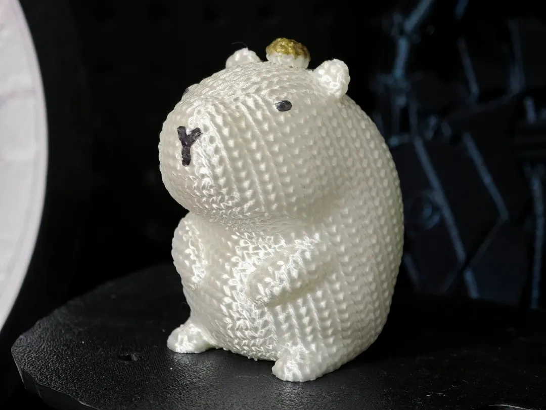 Winter Edition Cute Knit Capybara by Showtime - MakerWorld