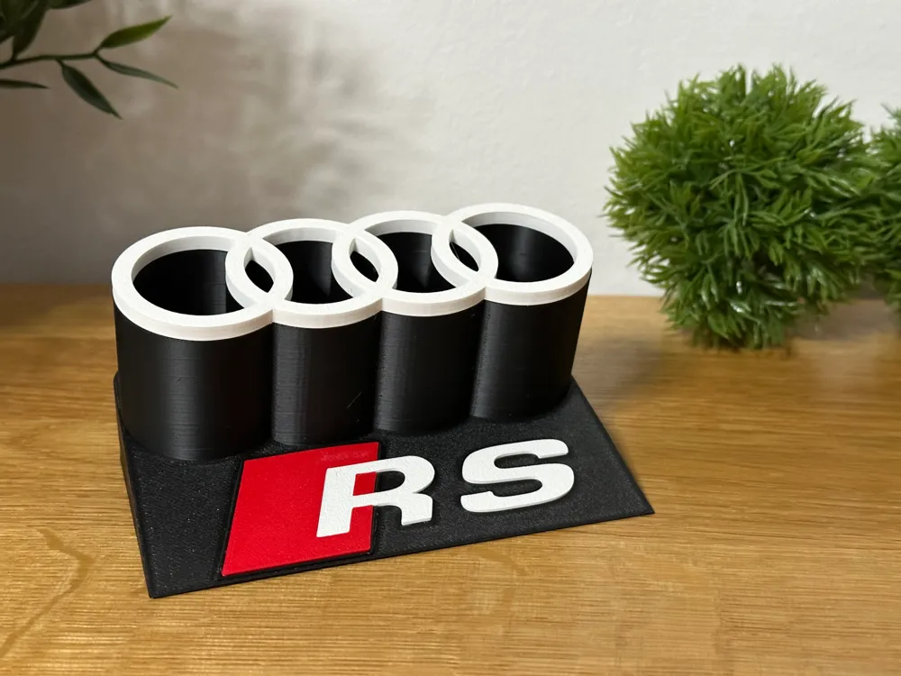 Audi Pen Pencil Holder by Pepkins753 - MakerWorld