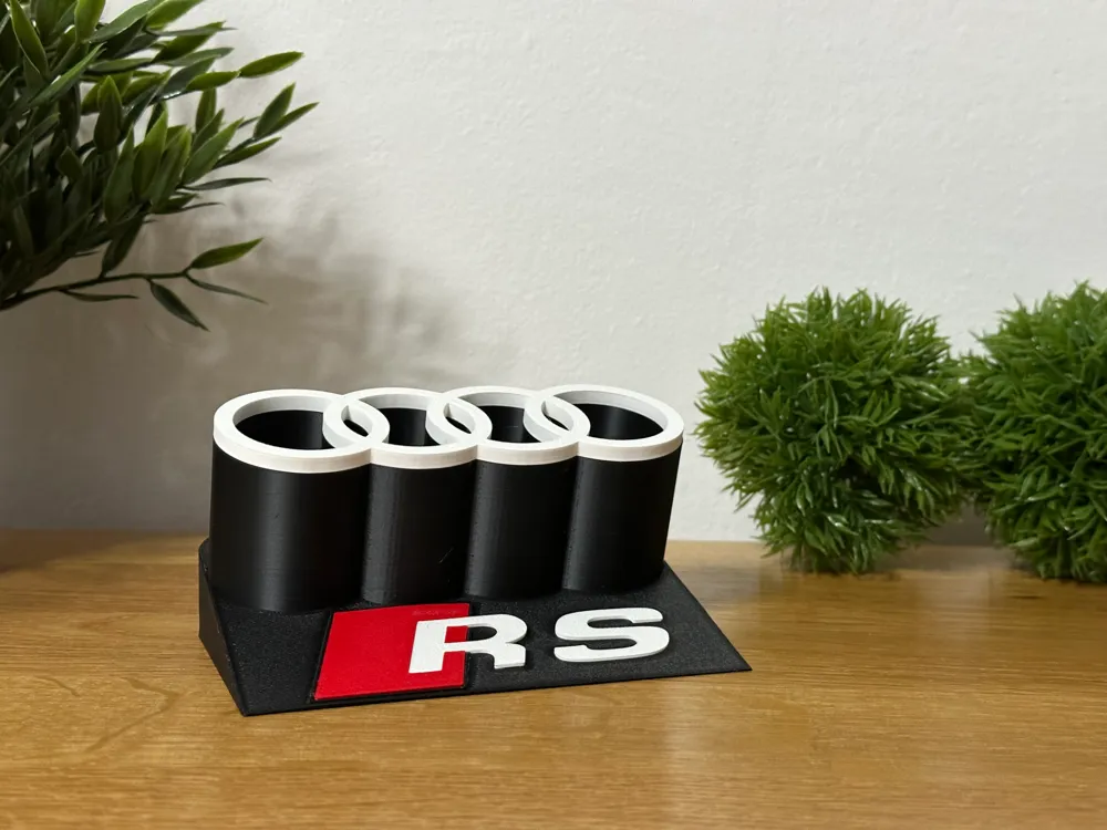 Audi Pen Pencil Holder by Pepkins753 - MakerWorld