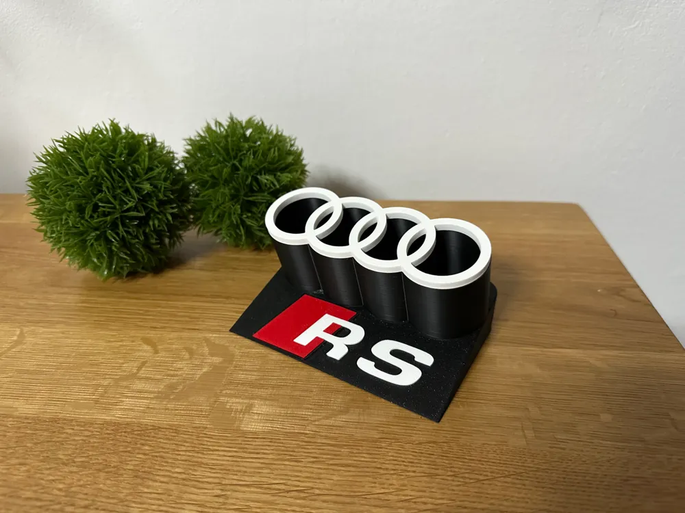 Audi Pen Pencil Holder by Pepkins753 - MakerWorld