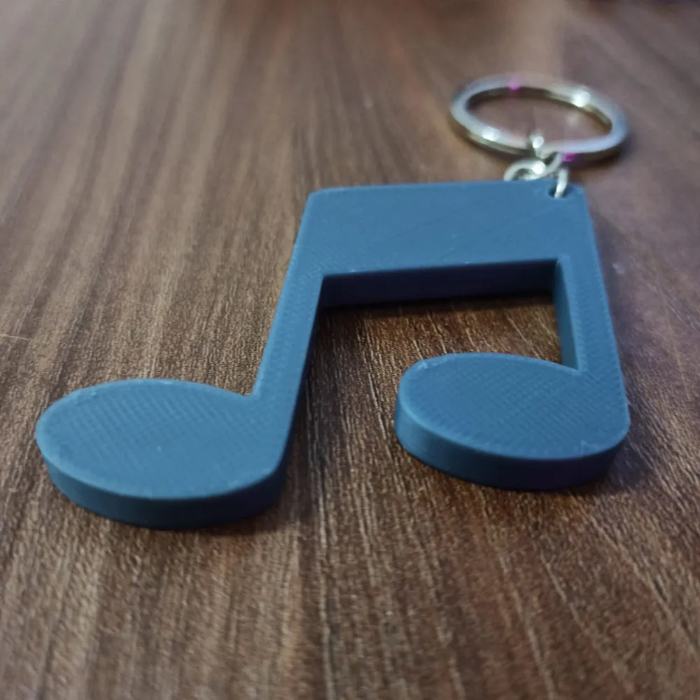 Musical Note Keychain by atz78 MakerWorld: Download Free 3D Models