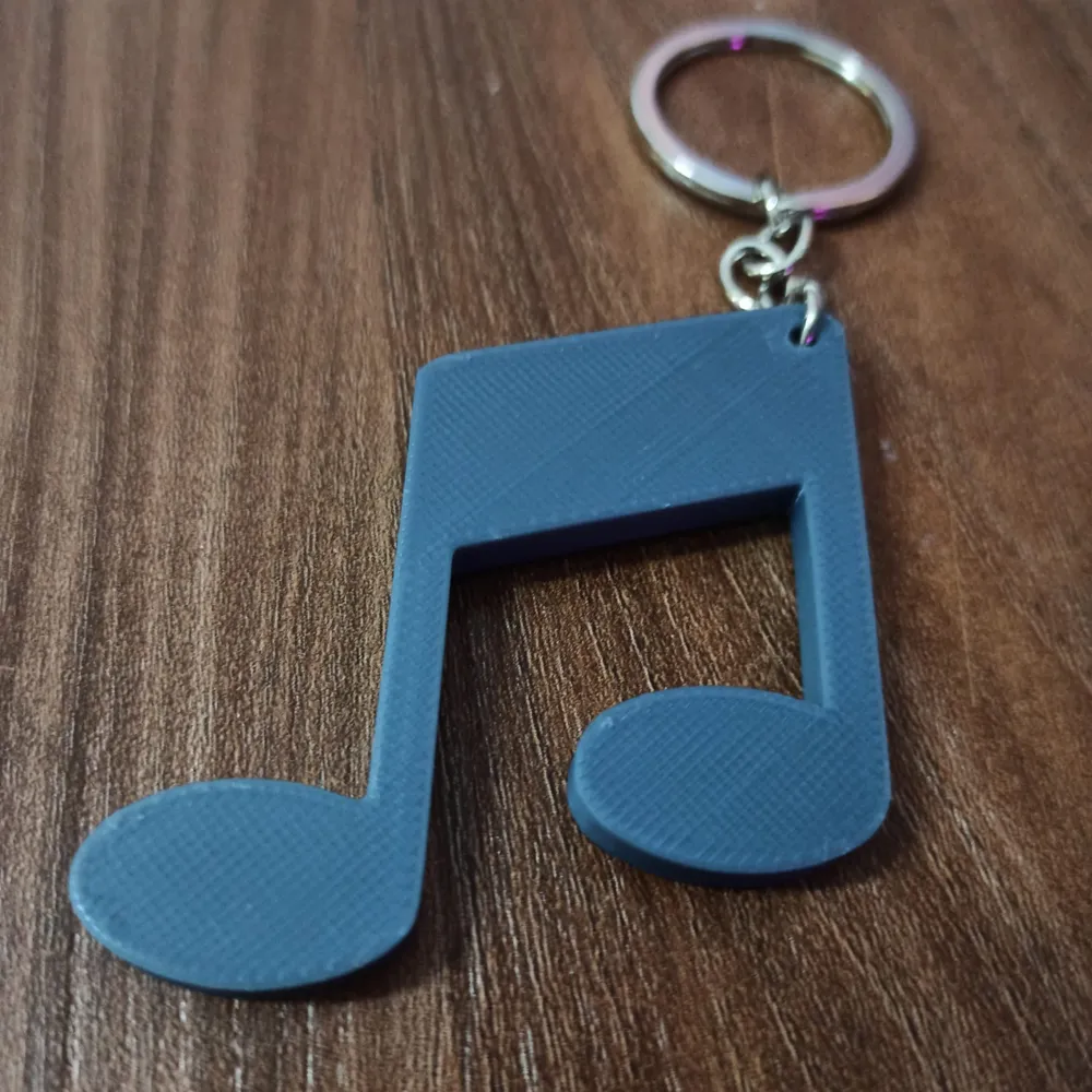 Musical Note Keychain by atz78 MakerWorld: Download Free 3D Models
