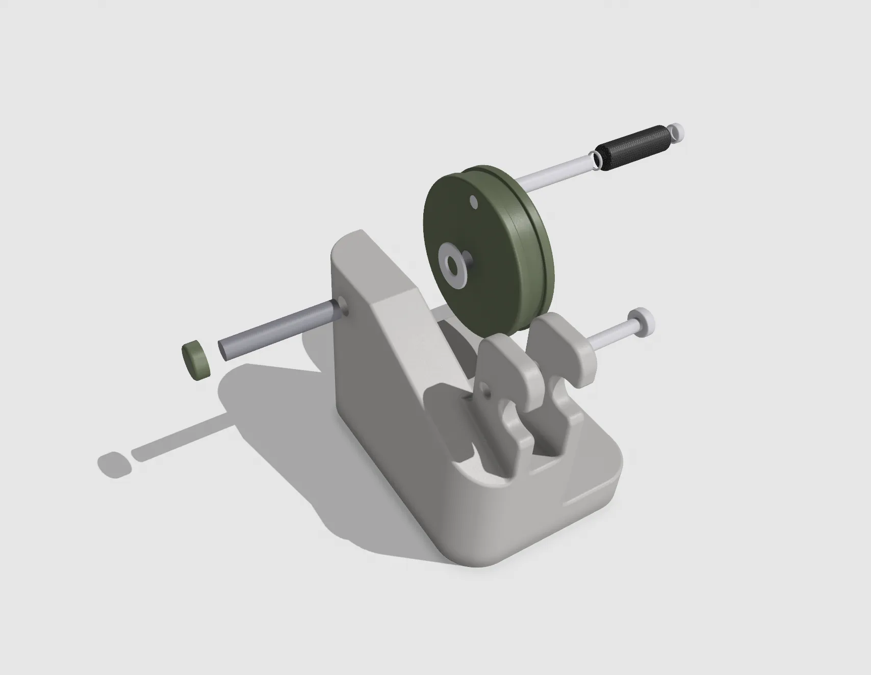 Bobbin Winder with Hand Crank by Zapalotus MakerWorld: Download Free 3D ...