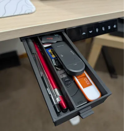 Small Under Desk Drawer - Free 3D Print Model - MakerWorld