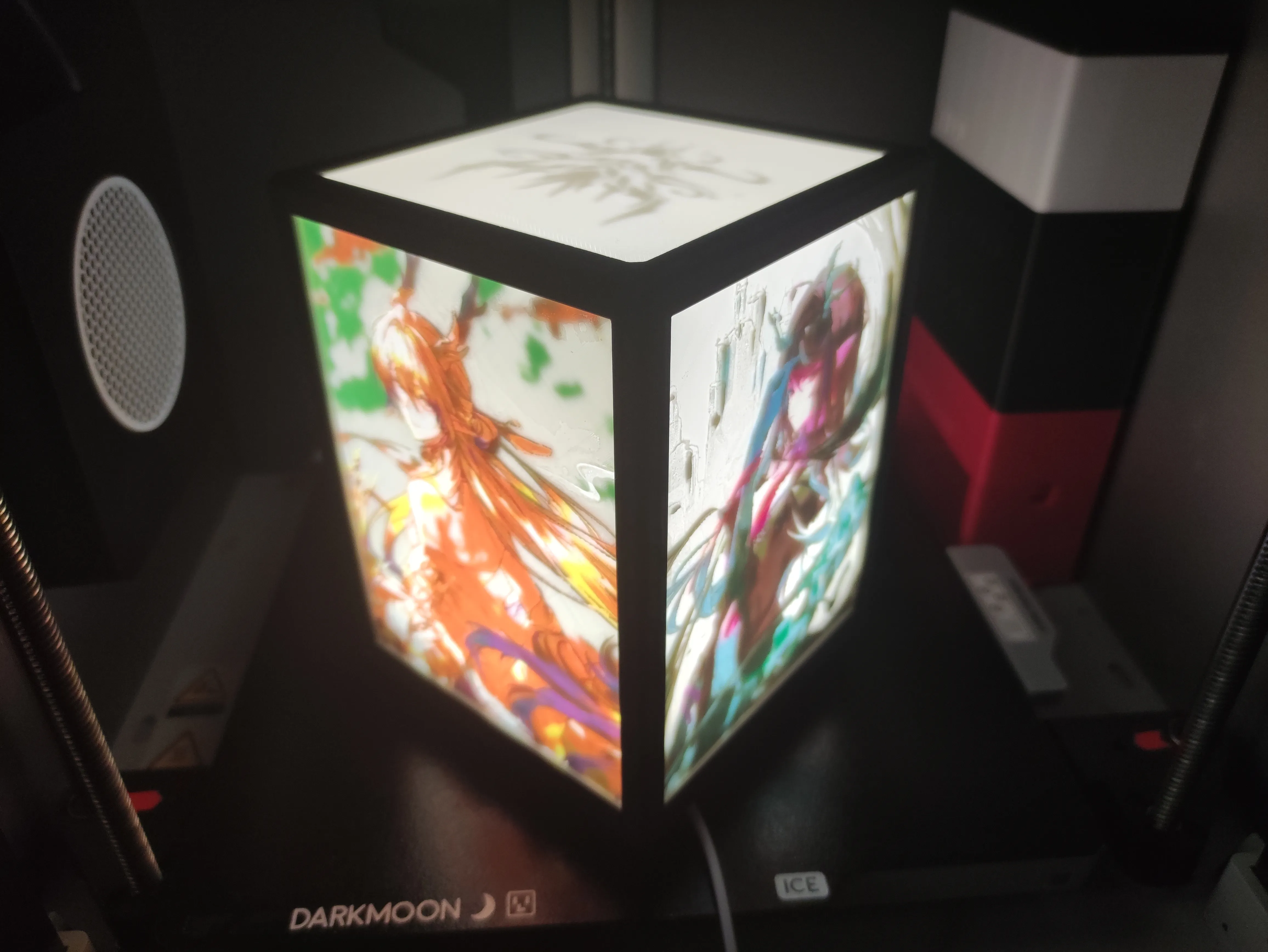 Make My Lithophane Lamp - LED Lamp Kit - Free 3D Print Model - MakerWorld