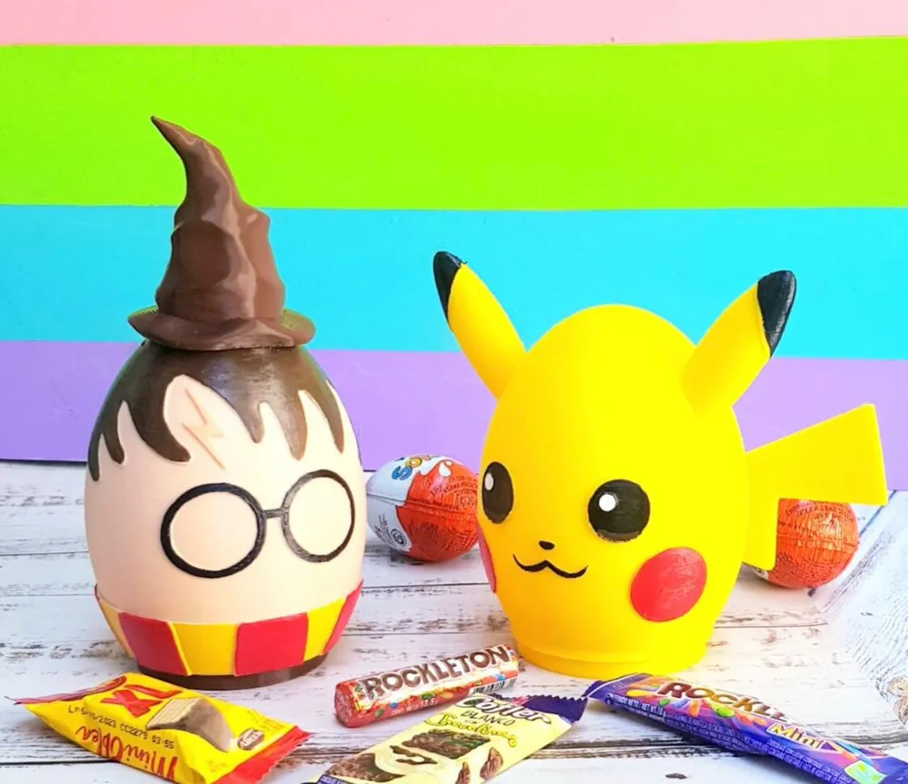 Easter egg piggy bank box by Acmedesign3dMakerWorld: Download Free 3D ...