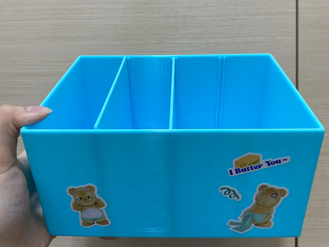 Partitioned Storage Box by Cody_MQLMakerWorld: Download Free 3D Models