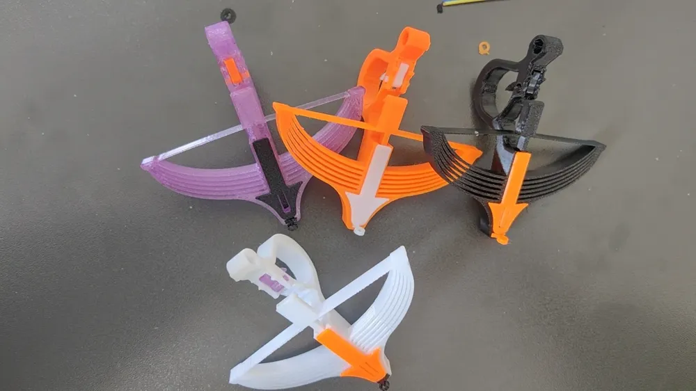 Upgraded Mini Stress-Relieving Crossbow (only 9 grams) usable with ...