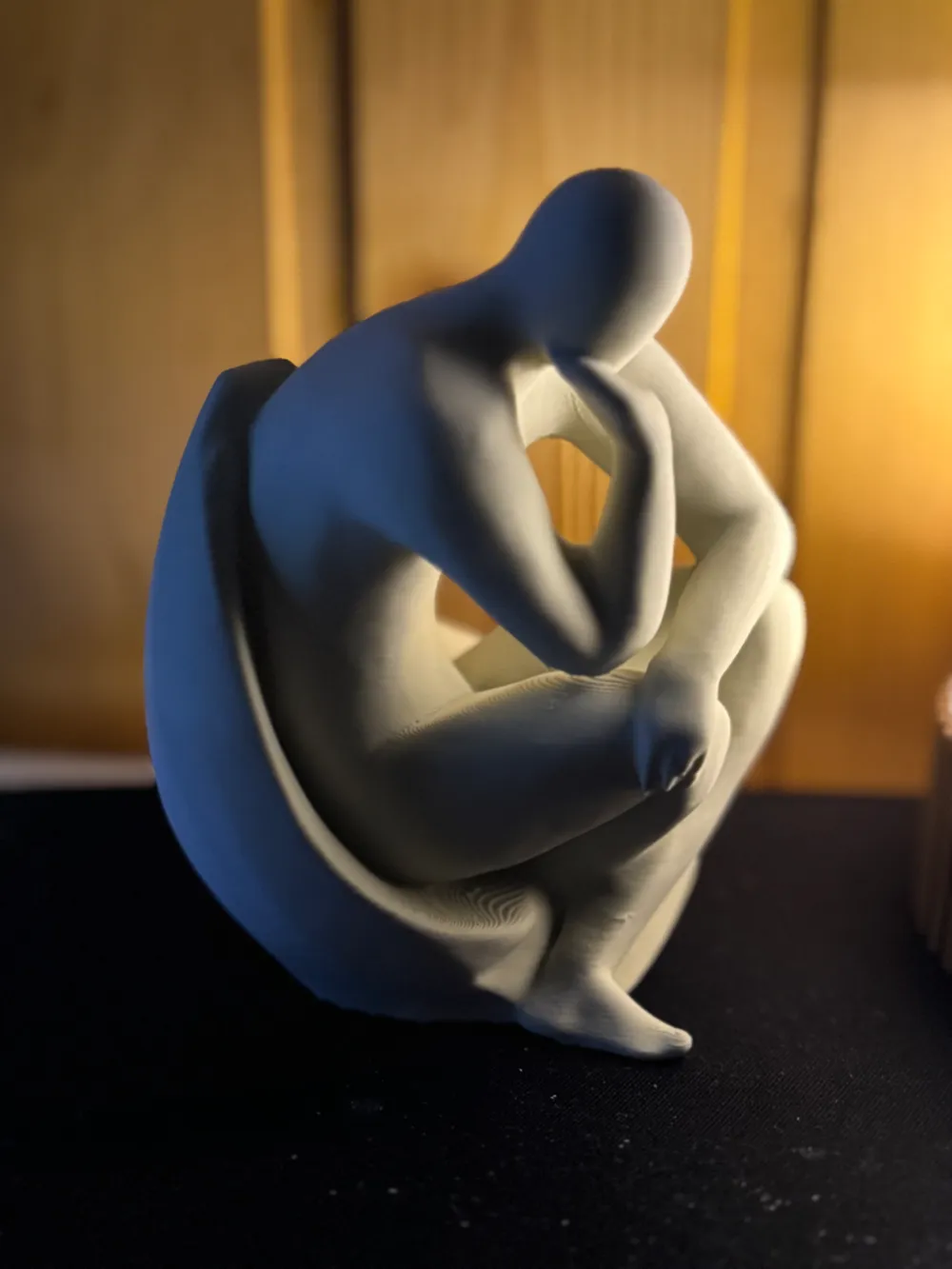 minimalist thinker abstract sculpture by Minimalist - MakerWorld