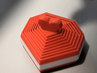 Heart Box|Radish Tower|Fidget Toy by Earto - MakerWorld