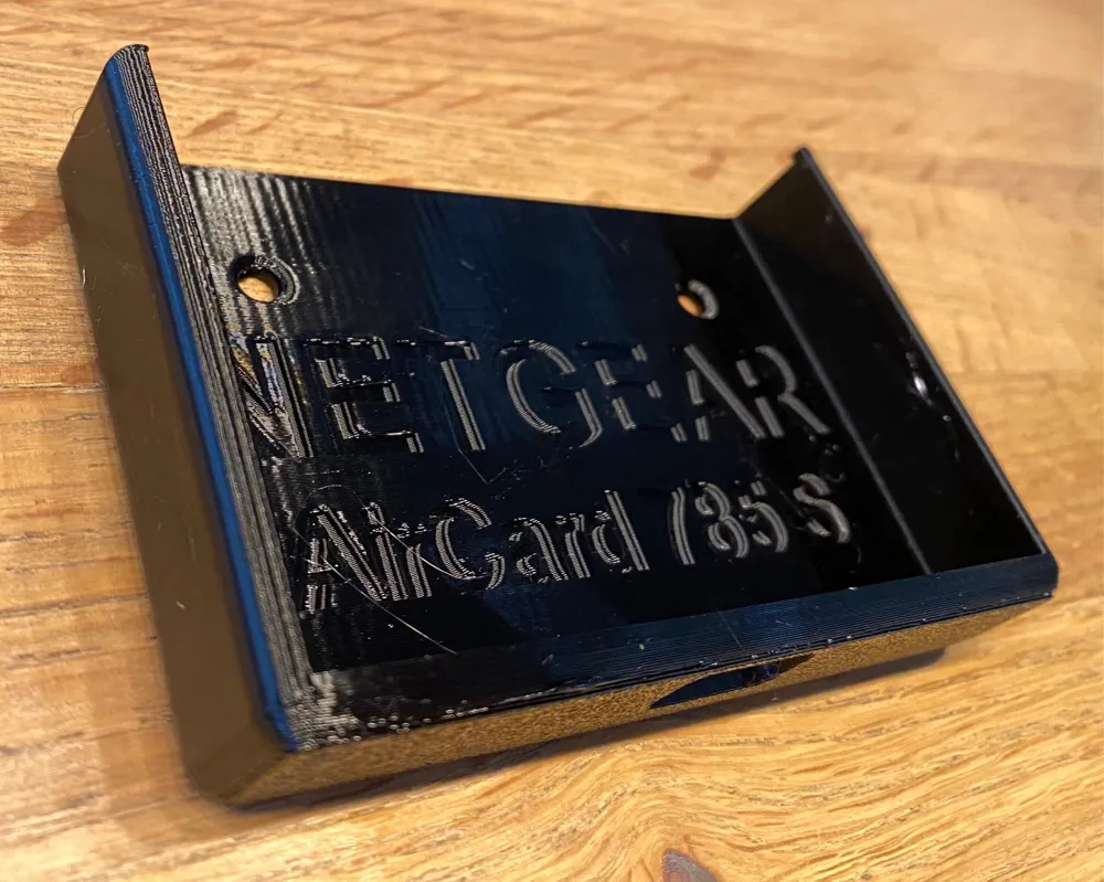 Wall mount for Netgear AirCard 785S router by SigiMOE - MakerWorld